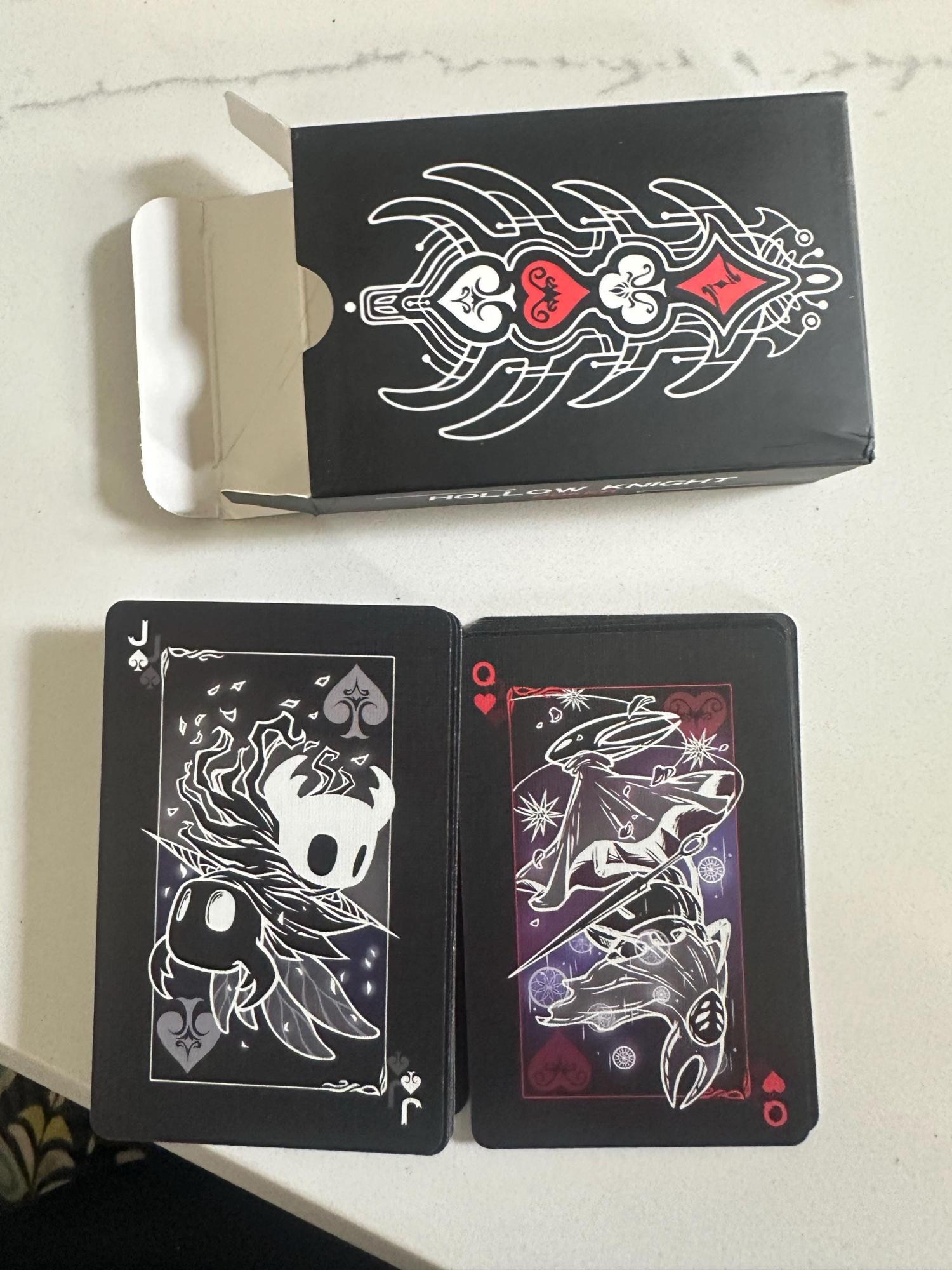 Hollow Knight Inspired Playing Card Deck 54 Poker Size Cards Fan Made ...